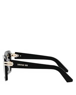 Dior Cdior S1i Square Sunglasses - Black/gray Gradient