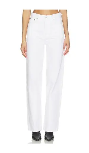 AGOLDE Ren High Rise Wide Leg - Marshmallow