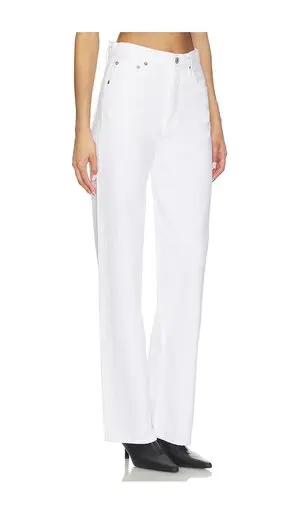 AGOLDE Ren High Rise Wide Leg - Marshmallow