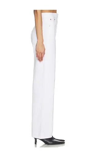 AGOLDE Ren High Rise Wide Leg - Marshmallow