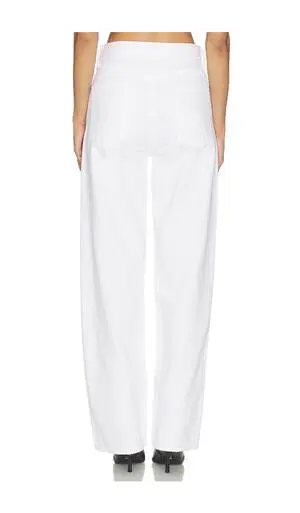 AGOLDE Ren High Rise Wide Leg - Marshmallow