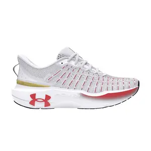 Under Armour Hovr Infinite Elite Athletic Sneakers - White