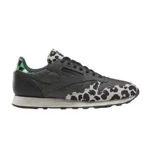 REEBOK Classic Leather Mu Cheetah Print Sneakers - Black