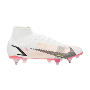 Nike Mercurial Superfly 8 Elite Sg Pro Soccer Cleats - White
