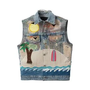 WHO DECIDES WAR X Pale Usa Seaboard Vest