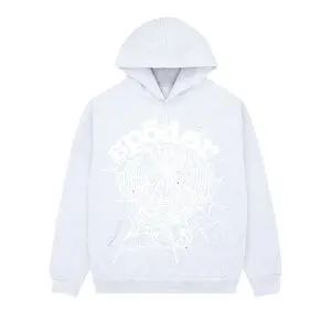 SP5DER Og Web Hooded Sweatshirt - Grey