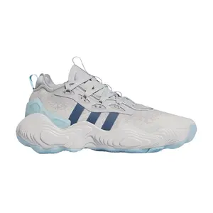 Adidas Trae Young 3 Athletic Sneakers - Grey