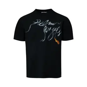 Palm Angels Foggy T-shirt /white - Black