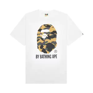 A BATHING APE 1st Camo Bathing Ape Tee - White