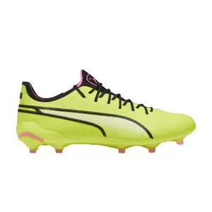 PUMA King Ultimate Fg Ag Soccer Cleats - Yellow