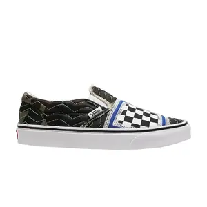 VANS Mixed Quilting Slip-on Sneakers - Black