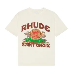 Rhude Saint Croix T-shirt 'vintage - White
