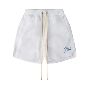 Rhude Towel Short - White