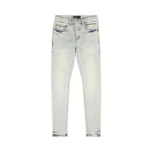 PURPLE BRAND Jacquard Monogram Jeans