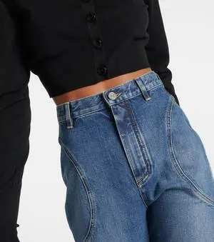 Alaïa High-rise Slim Jeans