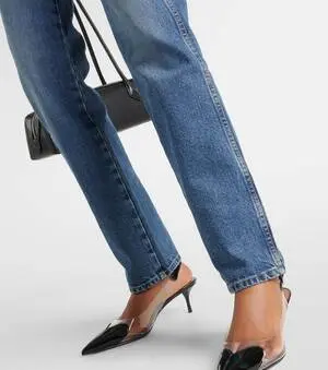 Alaïa High-rise Slim Jeans