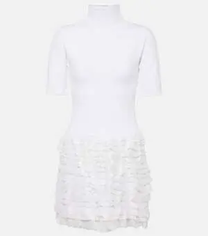 Alaia Ruffled Cocktail Dresses