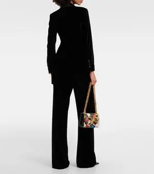 Dolce & Gabbana Double-breasted Velvet Blazer