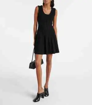 Alaïa Pointelle Minidress