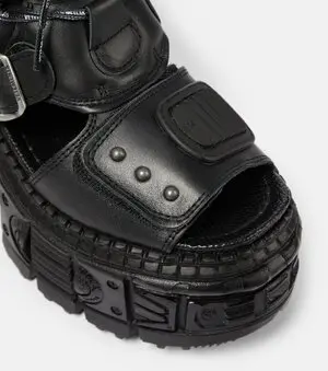 Vetements Leather Platform Boots