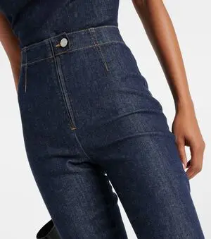 Alaïa High-rise Skinny Jeans