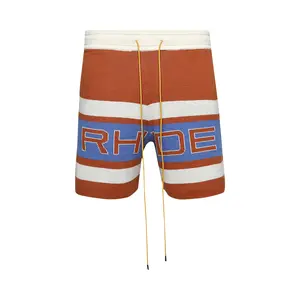 Rhude Pravil Racing Knit Short - Red