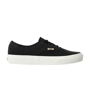 VANS Authentic Woven Checkerboard Sneakers - Black