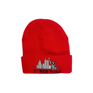 Supreme I Love Ny Beanie - Red