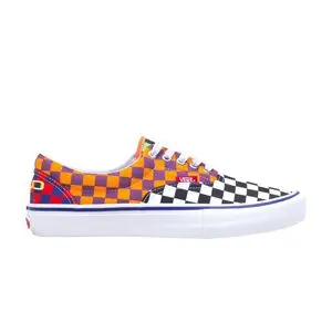 Vans Orange Checkered