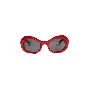 Amiri Honeycomb Sunglasses - Red