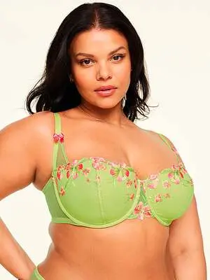 Victoria's Secret Adore Me Daphne Balconette Bra Green