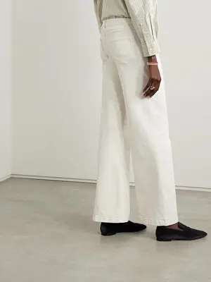 L'Agence Scottie High-rise Wide-leg Jeans