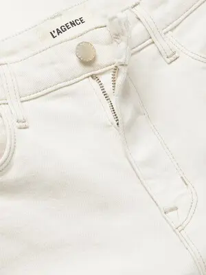 L'Agence Scottie High-rise Wide-leg Jeans