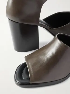 LEMAIRE Leather Sandals - Brown