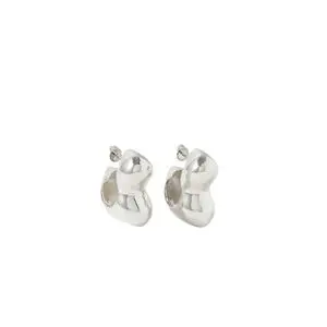 Agmes Simone Bodmer-turner Bubble Hoop Earrings - Silver