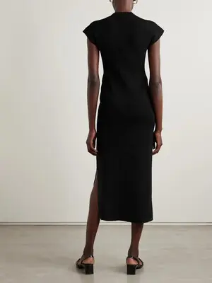 FFORME Saiba Ribbed-knit Midi Dress