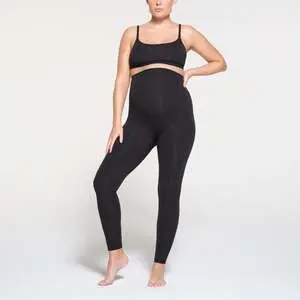 SKIMS Maternity High Waisted Legging | Black | | Fits Everybody - Onyx