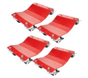 STALWART Set Of 4 Under Vehicle Tire Skates - One-color