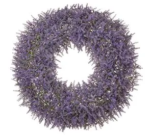 VALERIE PARR HILL Lavender Garden Wreath 24' Valerie - One-color