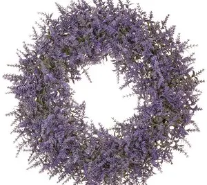 VALERIE PARR HILL Lavender Garden Wreath 18' Valerie - One-color