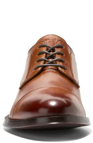 Cole Haan Carnegie Cap Toe Derby - British Tan