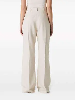 Jacquemus Sauge Flared Trousers - Neutrals