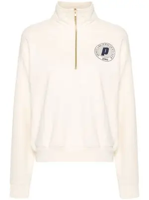 Sporty & Rich Textured Sweatshirts Hoodies For Women
