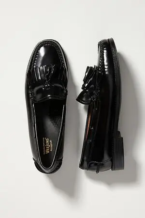 G.H.BASS Weejuns Esther Loafers By - Black