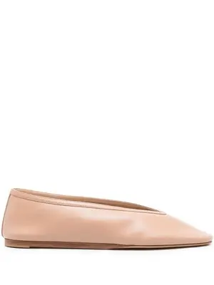 Women's Leather Ballerina Flats
