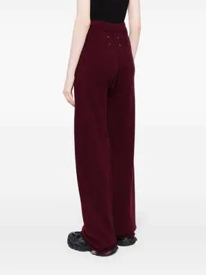 MAISON MARGIELA Wool-cashmere Blend Knitted Trousers