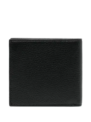 Bally Ribbon Wallet Grained Leather