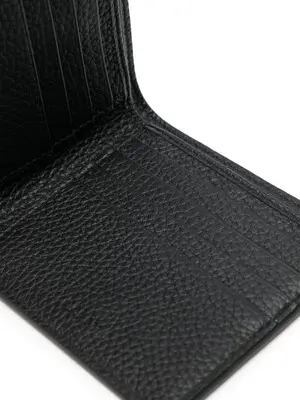 Bally Ribbon Wallet Grained Leather