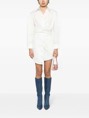 MARQUES' ALMEIDA Draped Wrap Shirtdress
