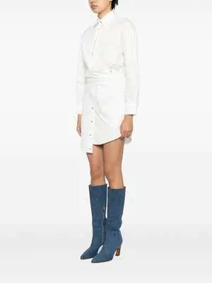 MARQUES' ALMEIDA Draped Wrap Shirtdress